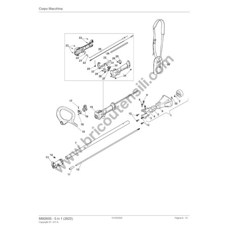 Mountfield MM2605 Spare Parts